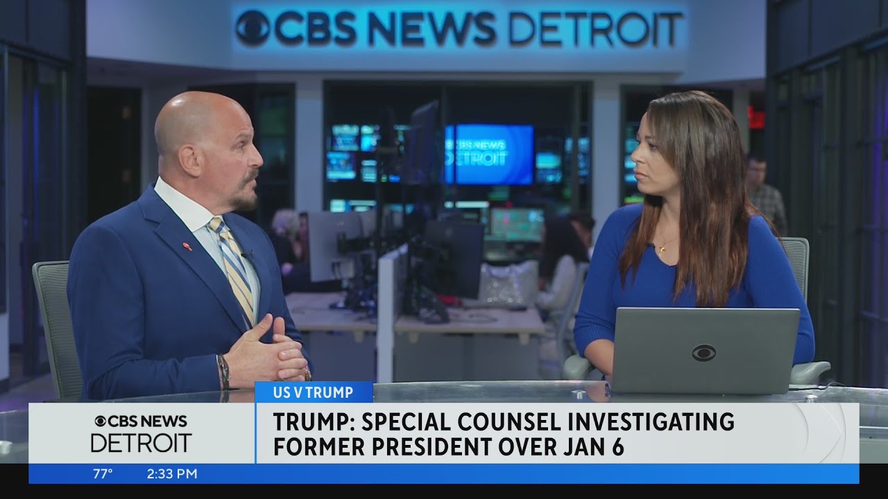 Former federal prosecutor discusses DOJ sending target letter to former ...