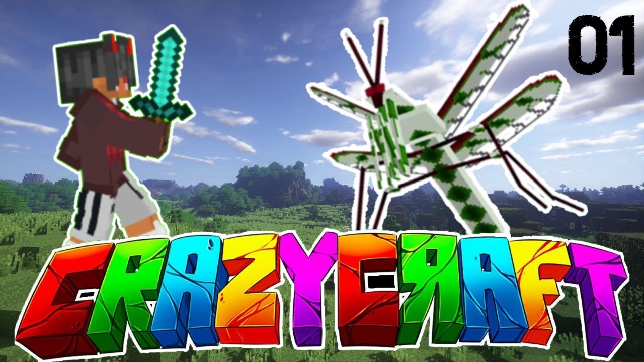 Lets get CRAZY! - Crazy Craft 4.0 | Ep.1 - YouTube