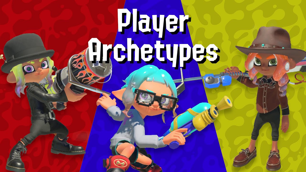 The Three Archetypes Behind Every Splatoon Player - YouTube