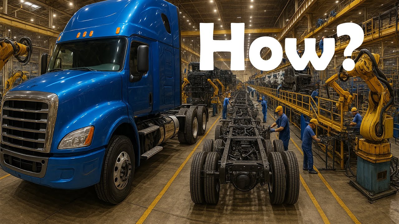 How Semi Trucks Are Made – Full Manufacturing Process - YouTube
