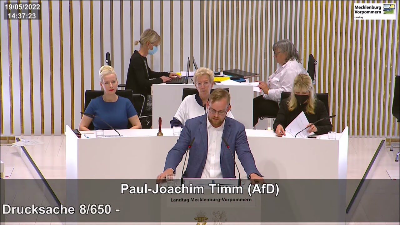 Paul Timm zur Unterstützung kleinerer Gastronomiebetriebe auf dem Land ...