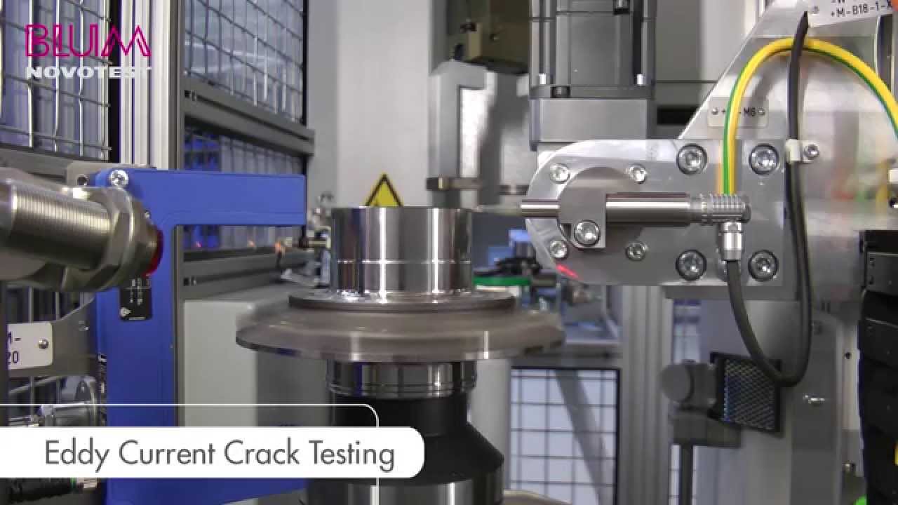 Crack Detection Testing Machine for wheel hubs | Rissprüfanlage für ...