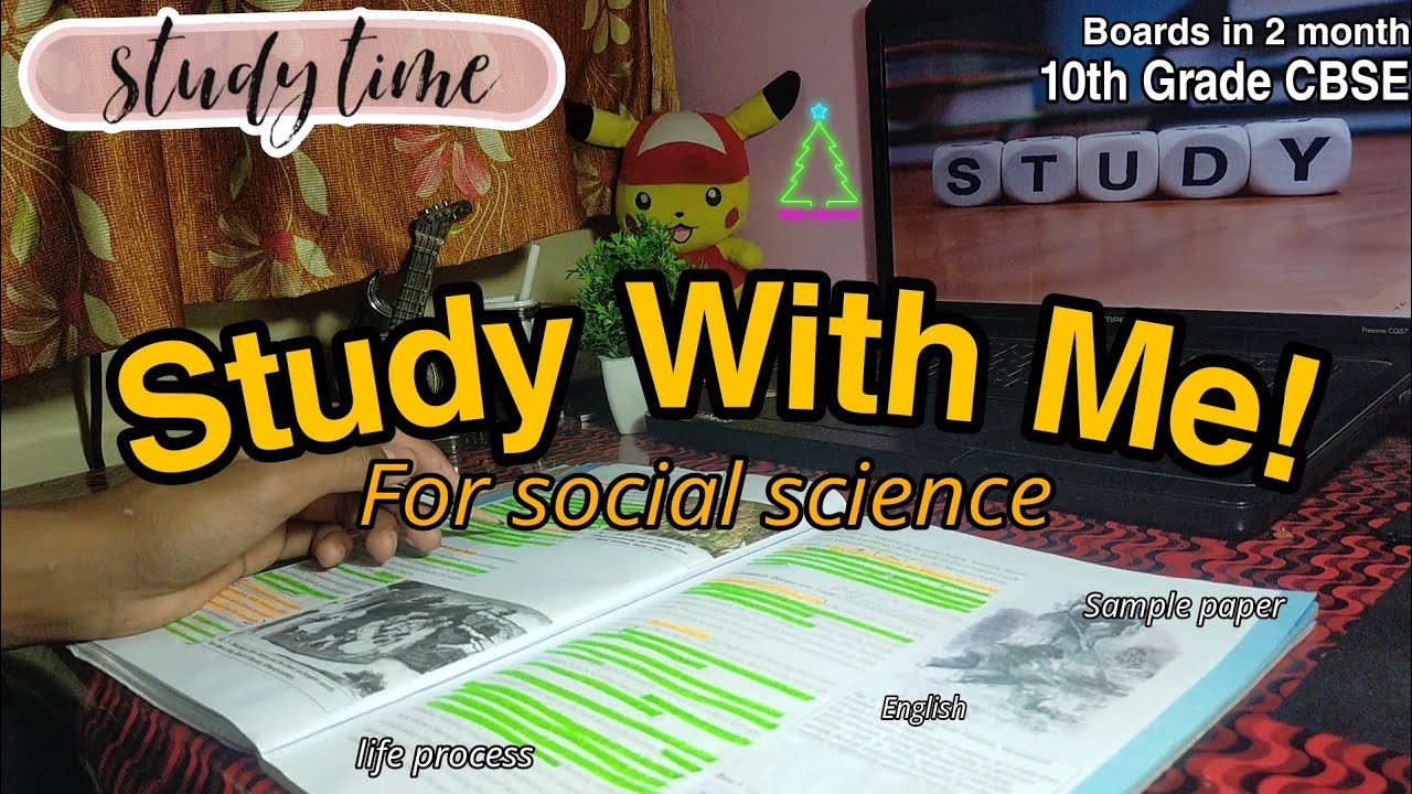 Study with me *S.St* For test || class 10th study vlog || 10th Grade ...
