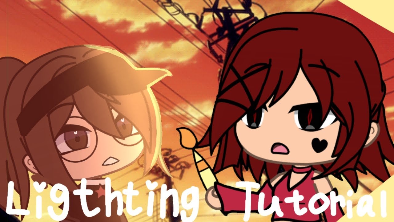 Lightning tutorial ️ /gacha life / ibis paint X - YouTube