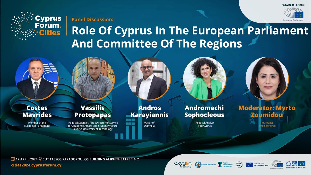 Cyprus Forum Cities 2024 | Role of Cyprus in the European Parliament ...