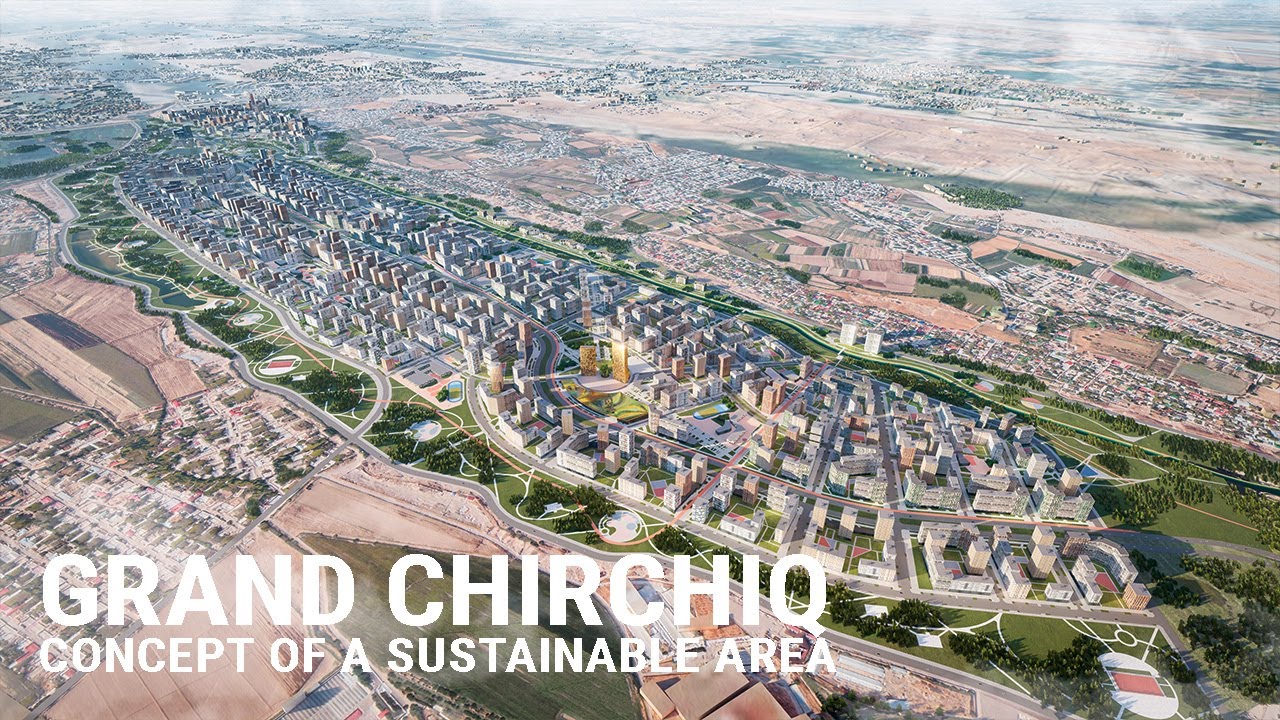 Concept of a brand new sustainable mixed-use district in Tashkent I ...