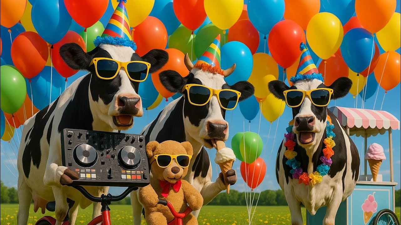 Funny Cow Dance on song | Cow Song | Cow DJ Song Funny Remix | Cow ...