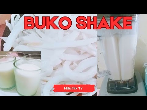 How to make Buko Shake ️ - YouTube