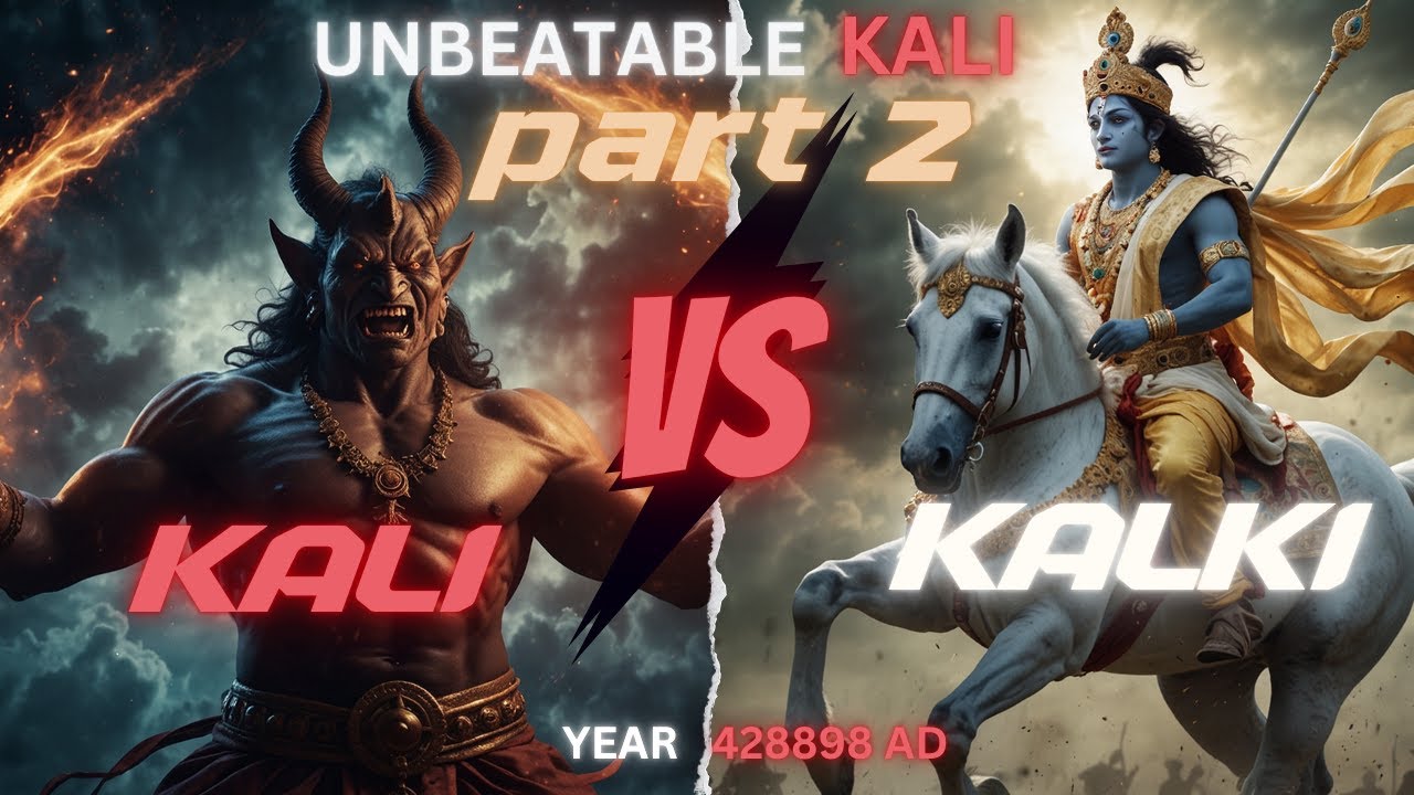 Kali vs Kalki Part 2 | KALKI 2898 AD | English| AI_Stories #kalki2898ad ...