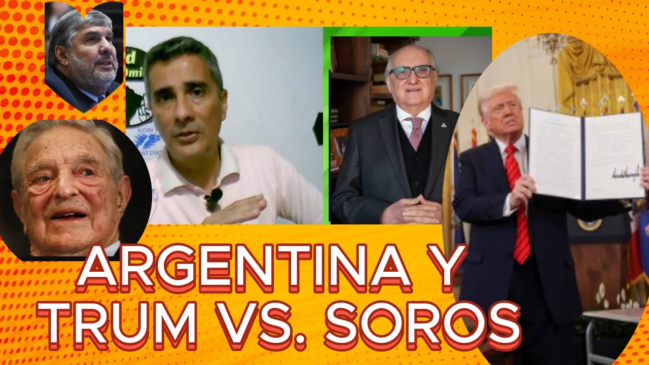 Comentario sobre: Semana argentina, Jalife, Trump Vs. Soros - YouTube