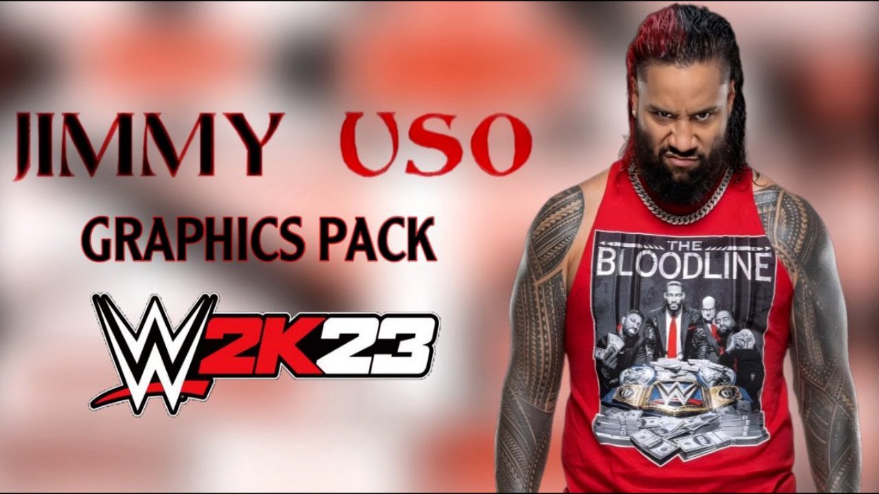 Jimmy Uso - Graphics Pack (WWE 2K23 Mods) - YouTube