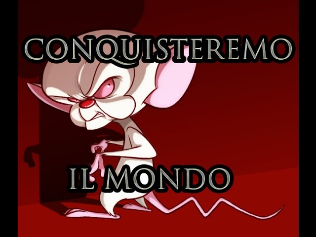 Cartone Animato Cervello Mignolo Mignolo Col Prof. Pinky And The