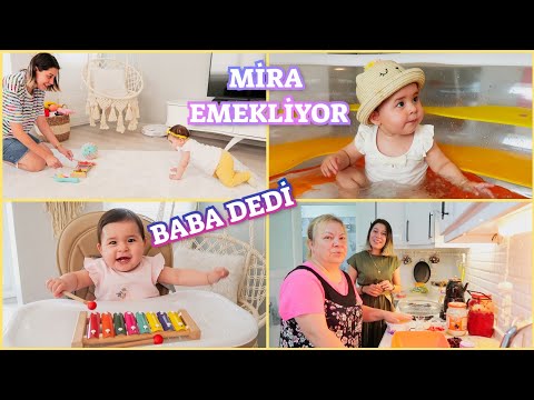 MİRA EMEKLEDİ😍HAVUZ VE BİSİKLET KEYFİ💜TATİL HAZIRLIKLARI, BABA DEDİ🥰