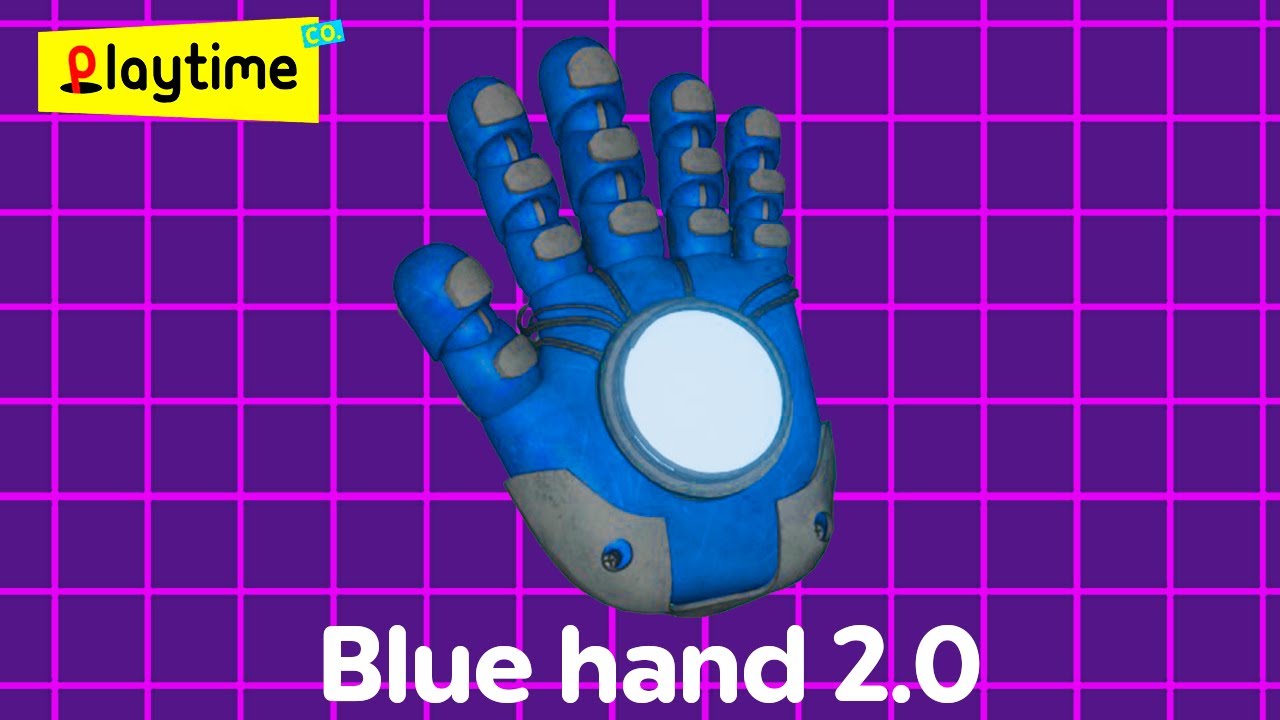 Poppy Playtime Chapter 4 New blue hand 2.0 Hand VHS Tape Tutorial - YouTube