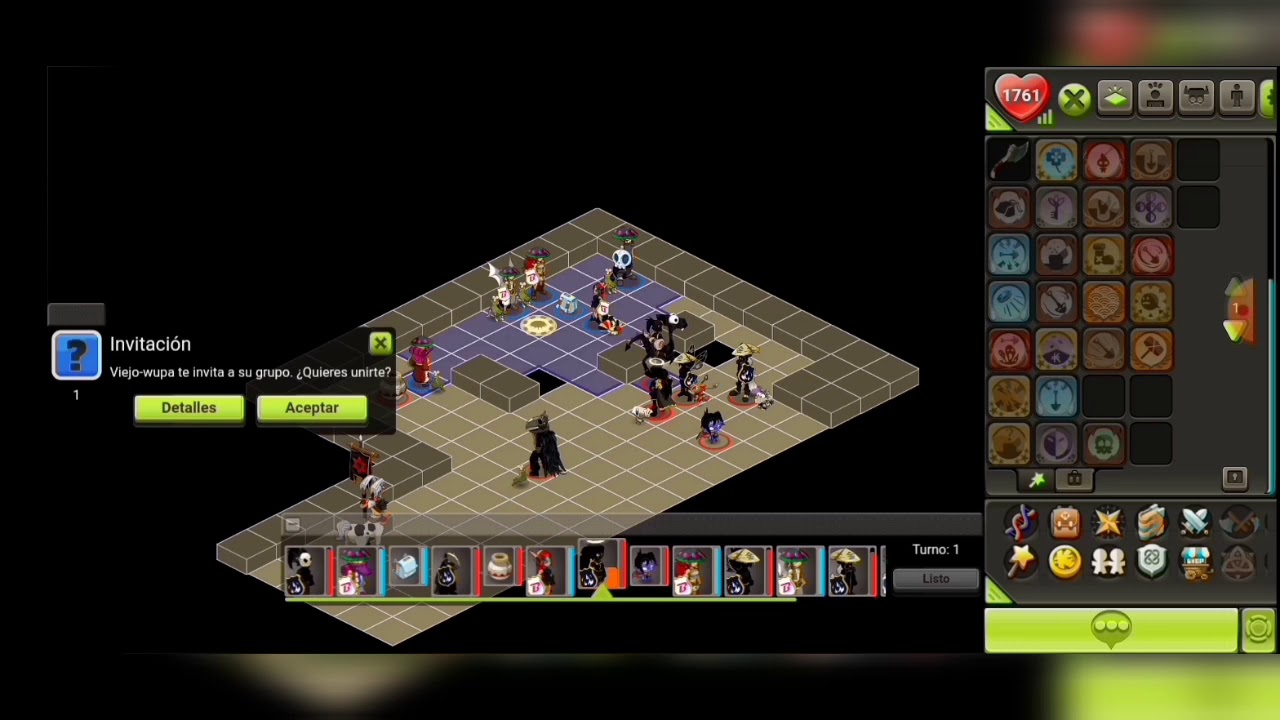 Dofus Touch [Brutas] Batalla 5v5 Team Del Gremio Aura - YouTube