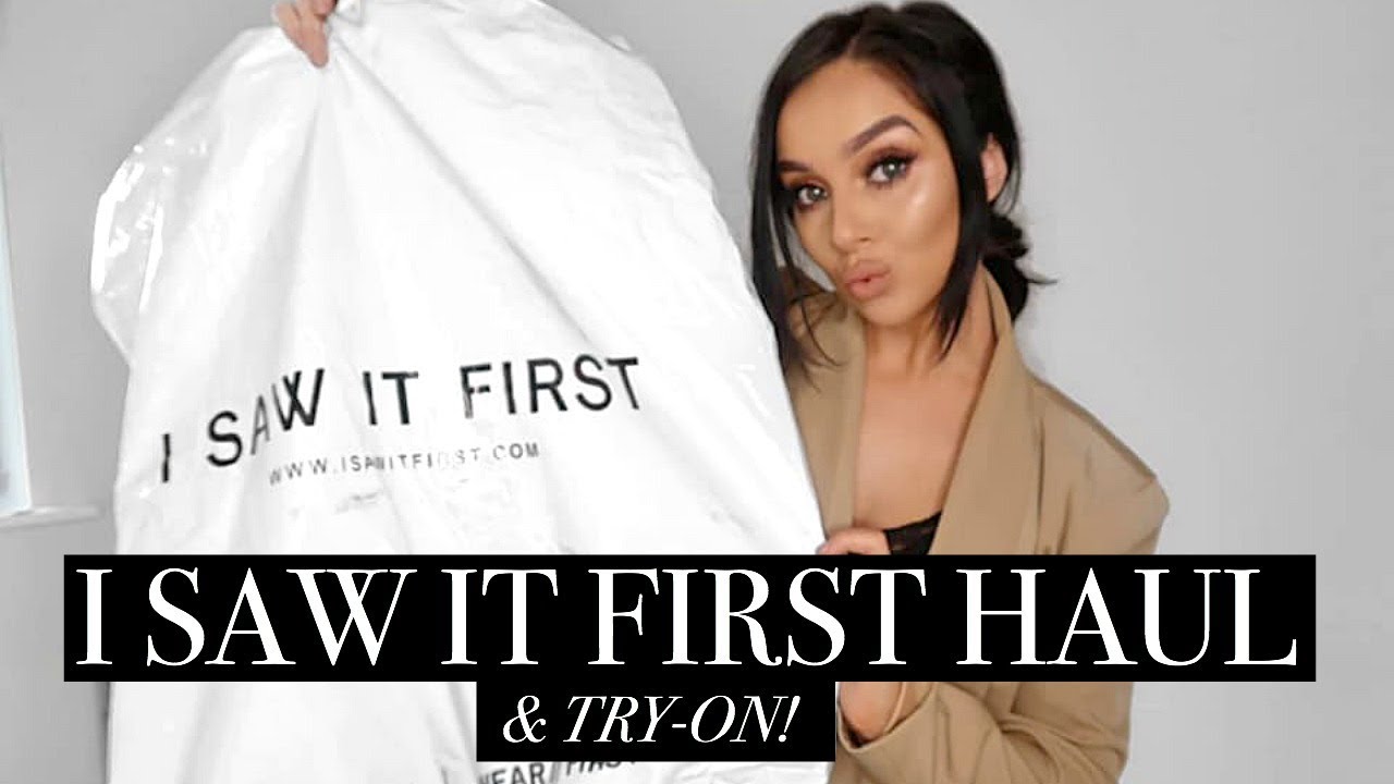 I SAW IT FIRST HAUL & TRY-ON! // DATE NIGHT OUTFIT INSPO - AD - YouTube