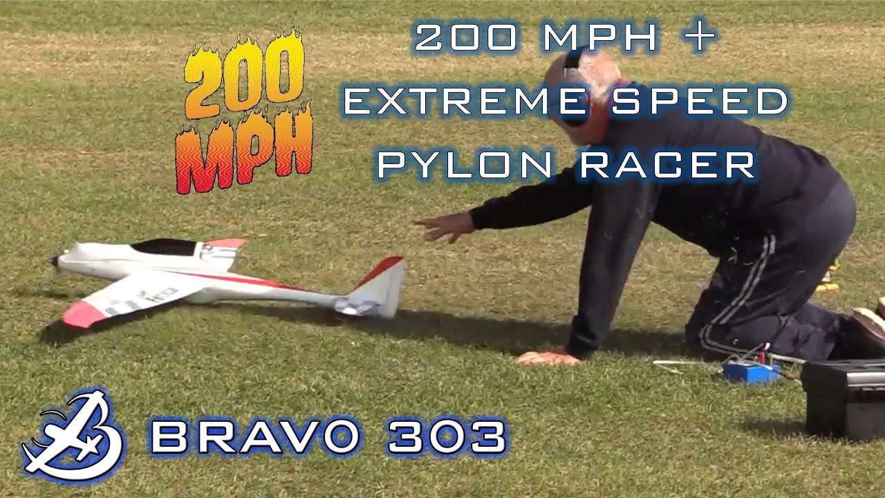 Extreme Speed RC Pylon Racer Plane Southern Model Show - YouTube