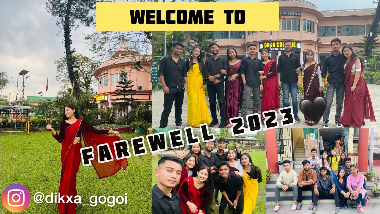 FAREWELL VLOG🖤|| DIKXA GOGOI || COUPLE DANCE 💃 - YouTube