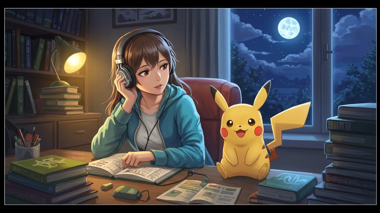 LOFI PIKACHU STUDY BEATS/FOCUS AND RELAX MUSIC - YouTube