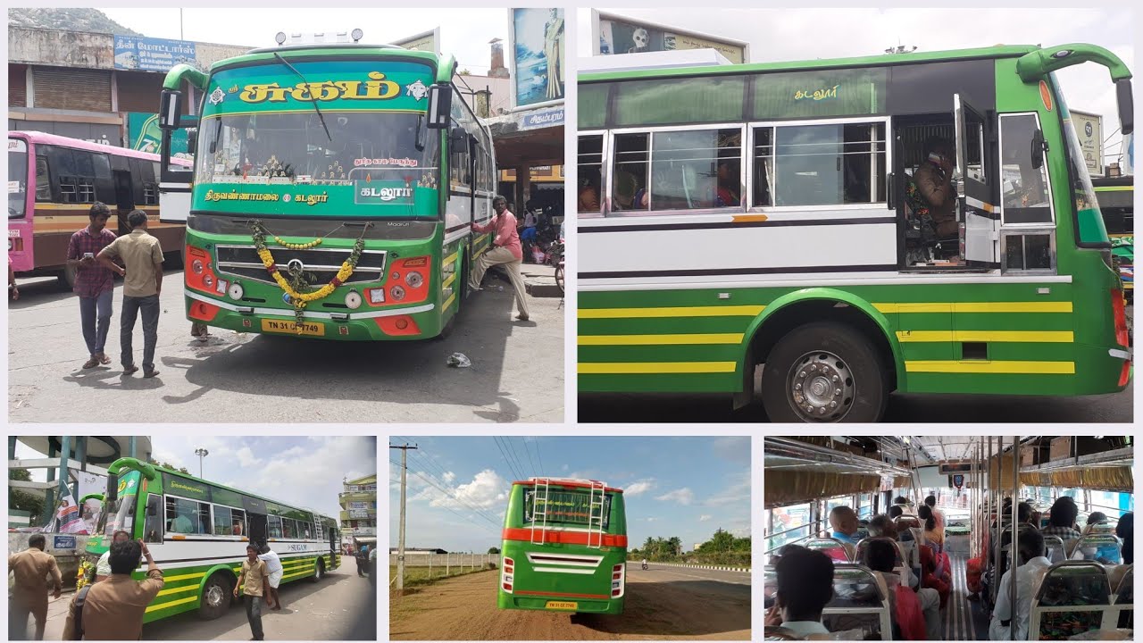 🥰😍Sri Sugam Bus Thiruvanamalai -Cuddalore Cabin Ride 2nd Day Run ...
