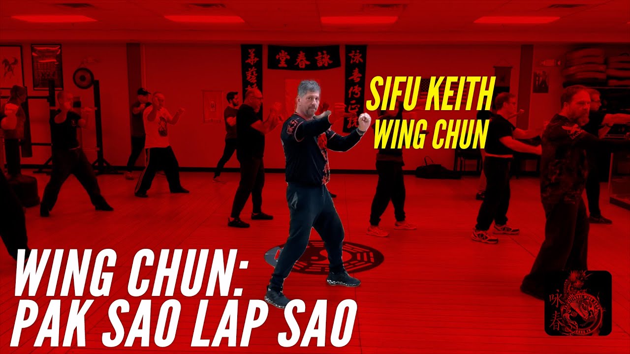 Wing Chun: Pak Sao Lap Sao - YouTube