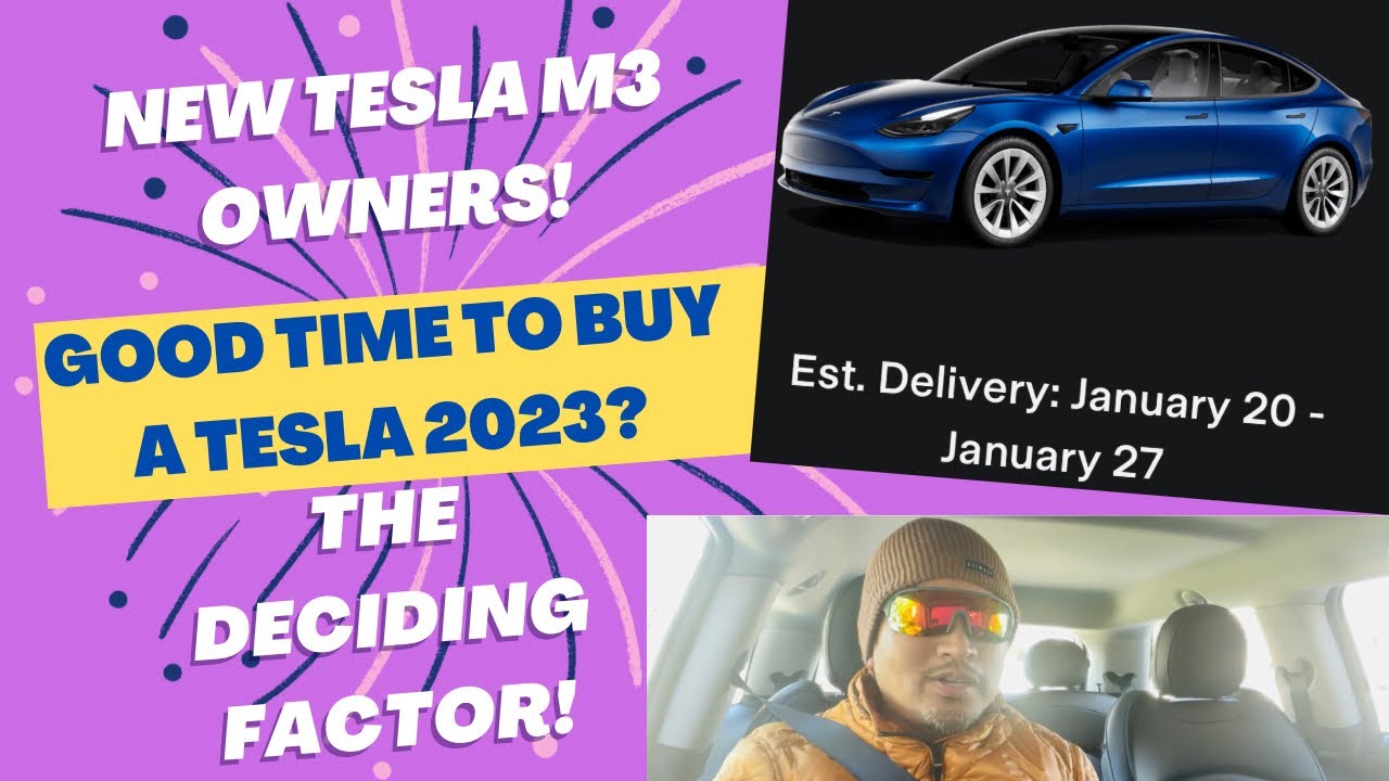 POV of New Tesla Model 3 Owner January 23, 2023 - YouTube