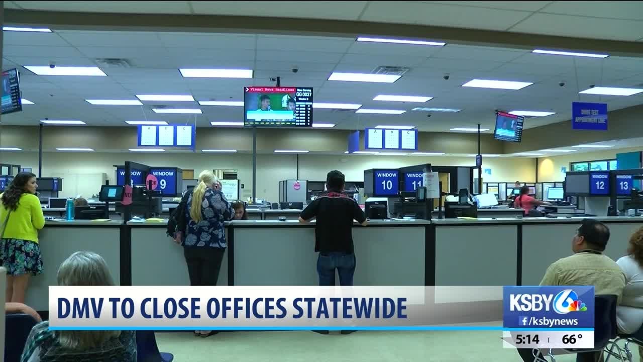 California DMV offices to close half-day on Wednesday for trainings ...