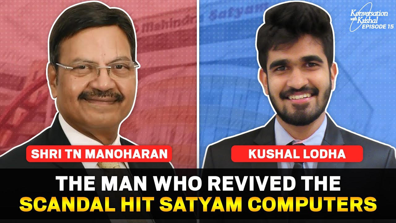 The Man who revived the scandal hit Satyam Computers | Ft. Shri TN ...