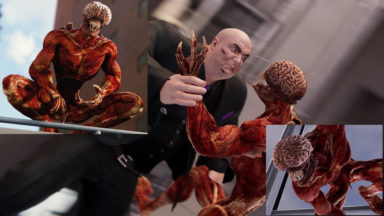 Licker from Re2 mod Spider Man PC - YouTube