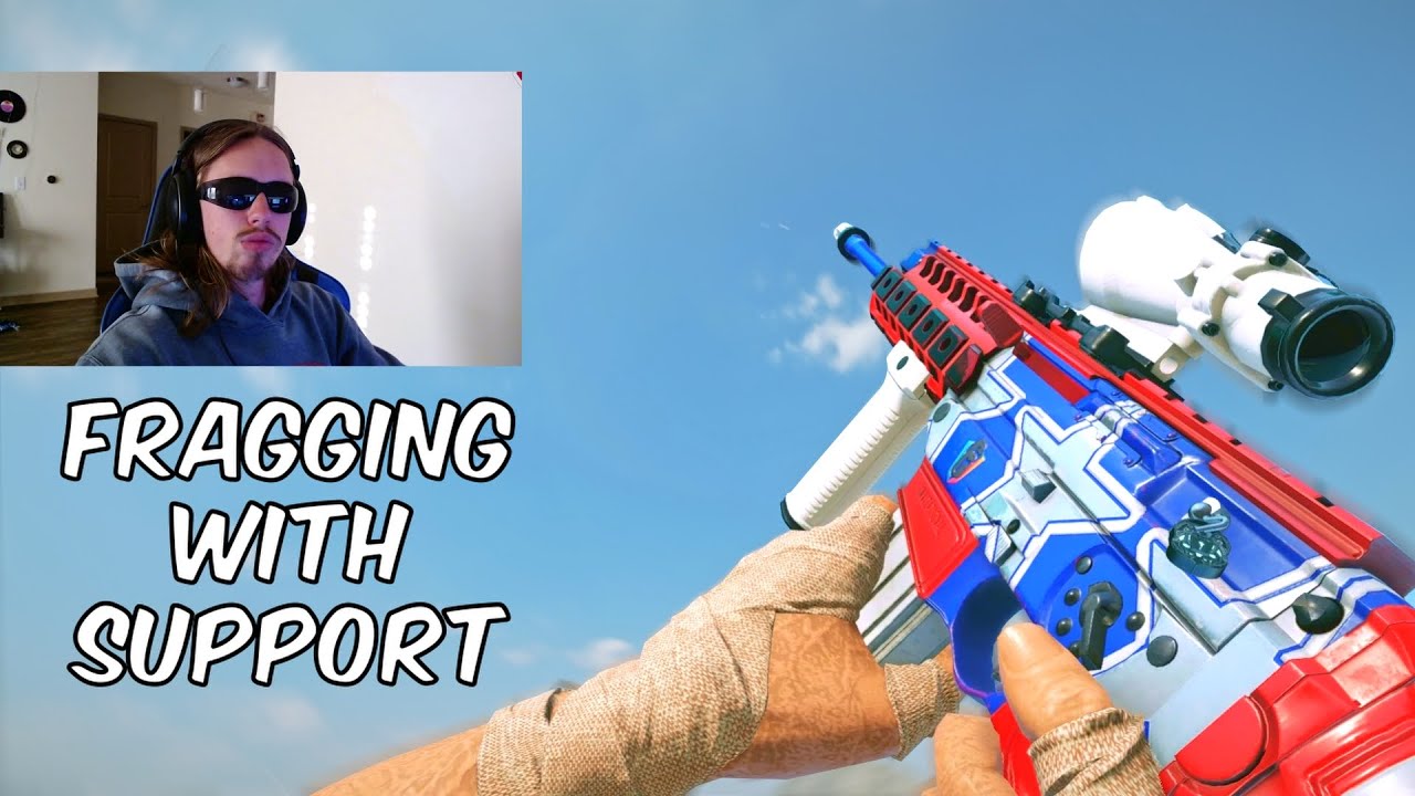 Fragging With Supports Is Easy - YouTube