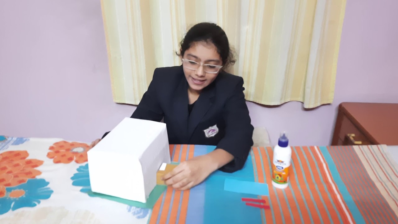 How to make a hospital model with cardboard - YouTube