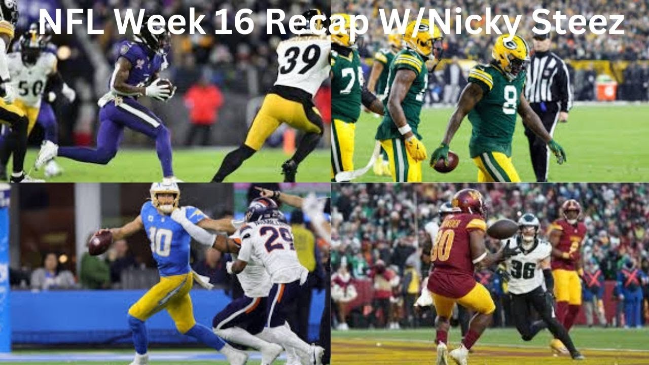 NFL Week 16 Recap - YouTube
