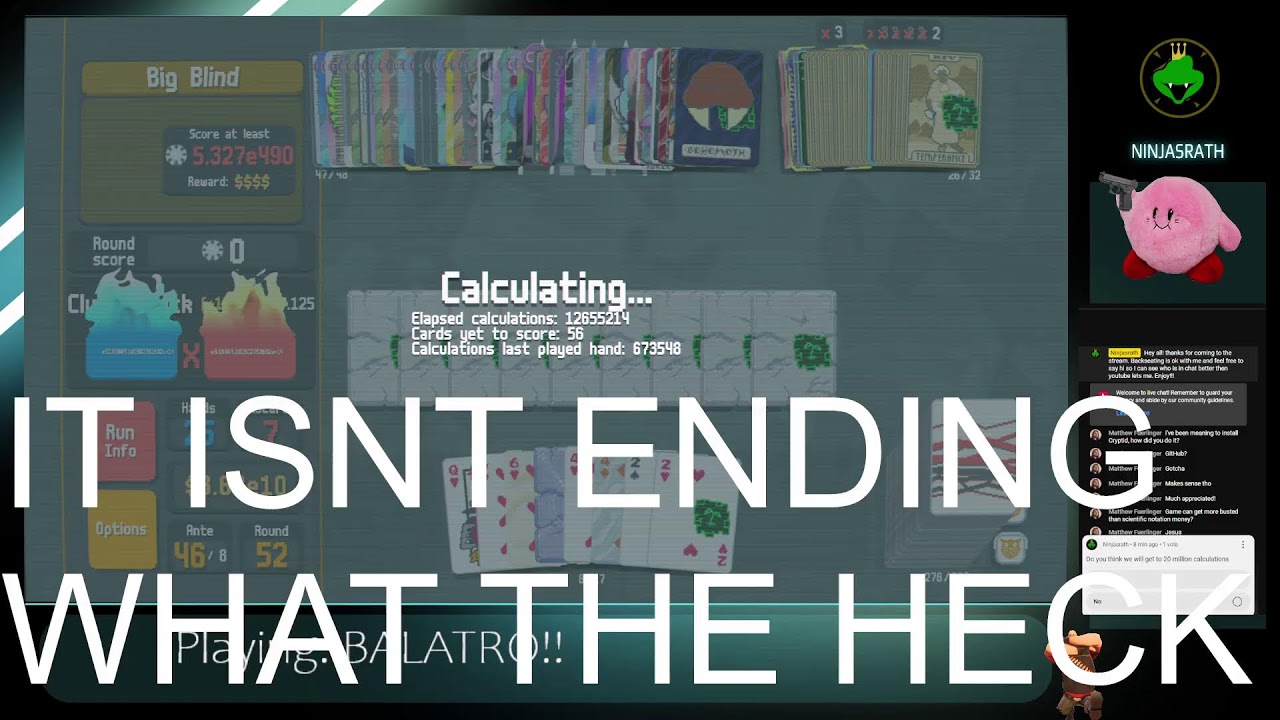 [live] Playing the Balatro Cryptid Expansion MOD - YouTube