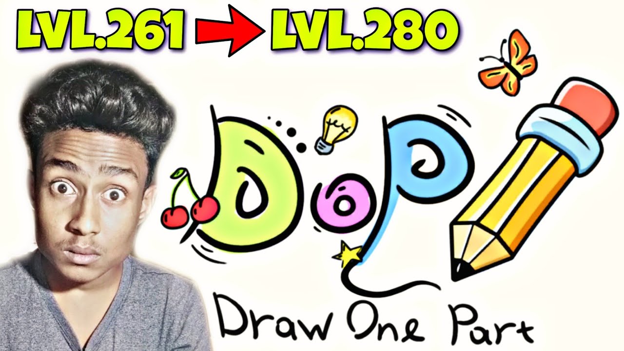 DOP : Draw One Part Lavel 261 To 280 Solution - YouTube