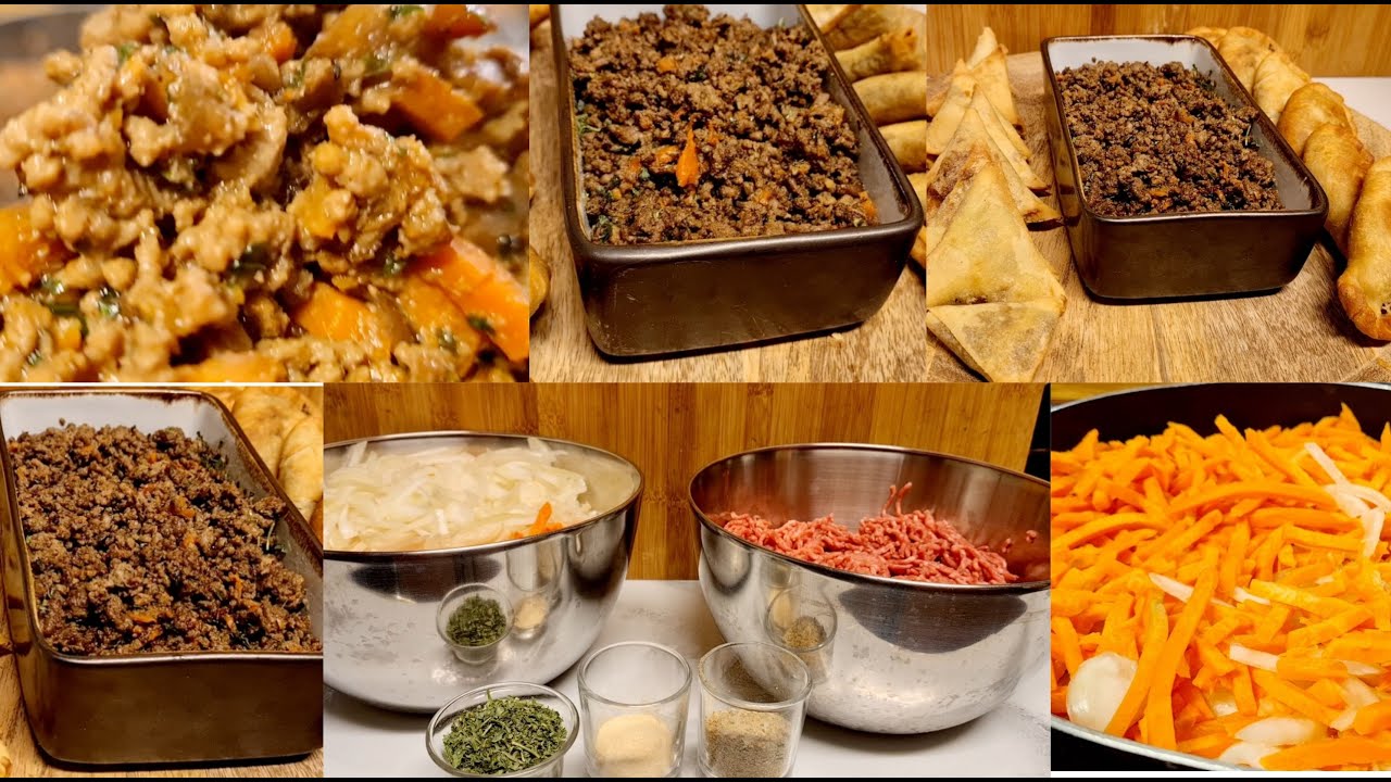 FARCE À SAMOUSSA ET PASTEL: Je Prépare Ma Farce Basic Pour Les Samoussa ...