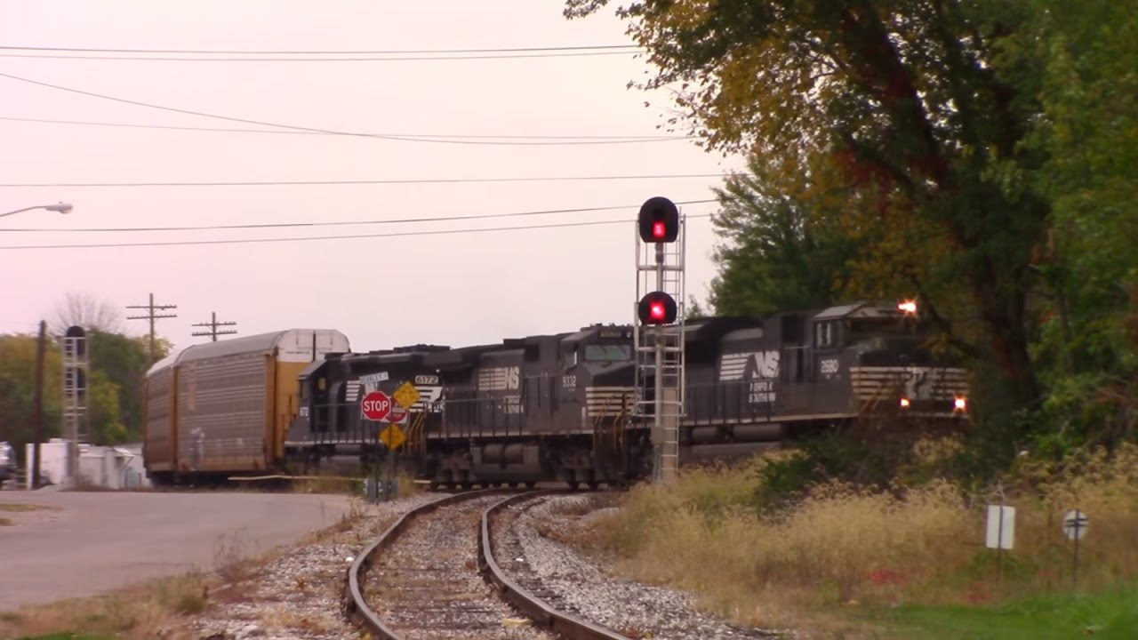 NS 2680, NS 9332, and NS 6172 at the Diamond in Logansport, Indiana ...