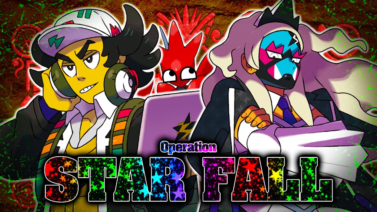 STAR FALL: TOO COLORFUL!!! - YouTube