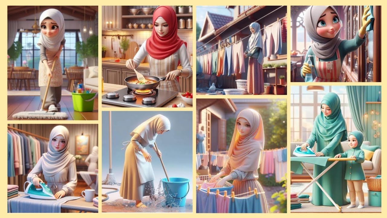 House Wife Viral Cartoon dpZ ️ || Cute Cartoon dps || #bestlinesanddps ...