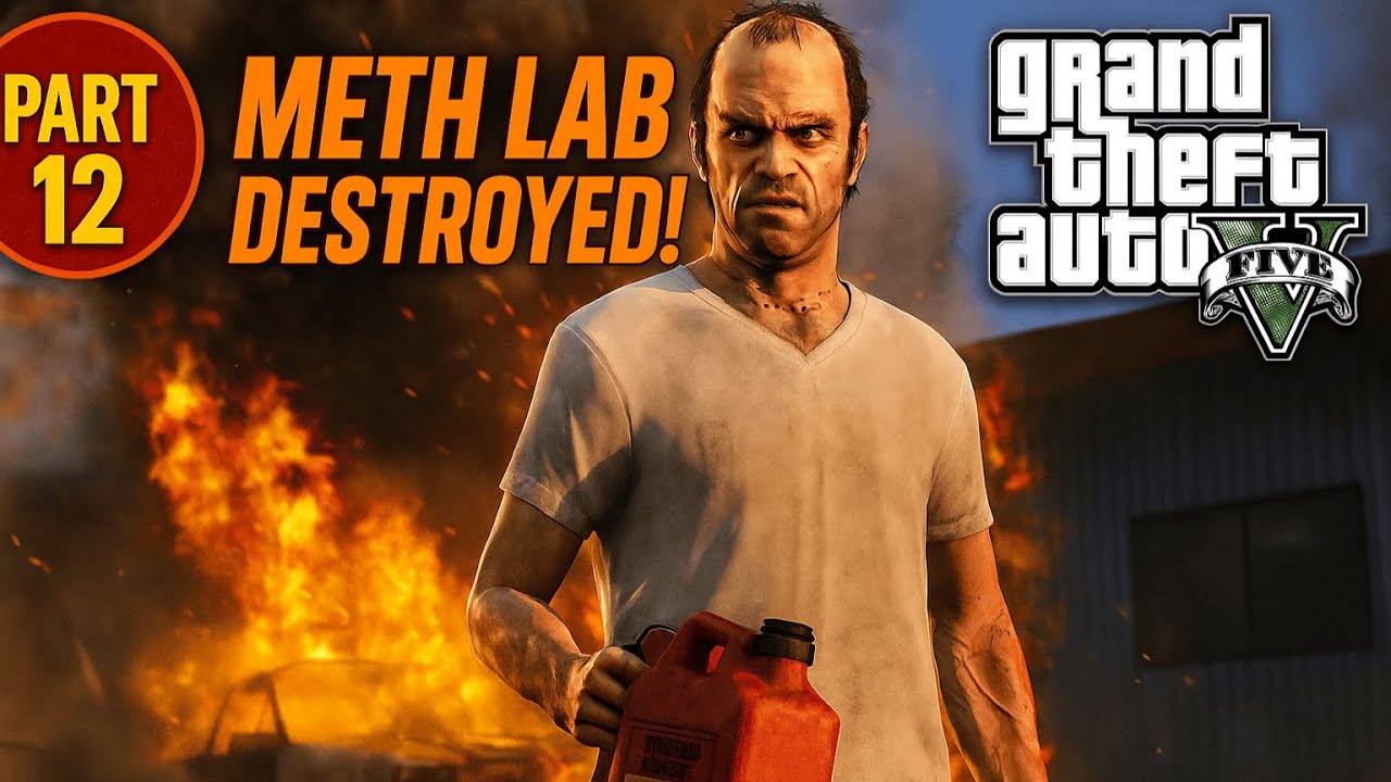 Trevor Destroys the Meth Lab | Crystal Maze Mission | Story Mode Part ...