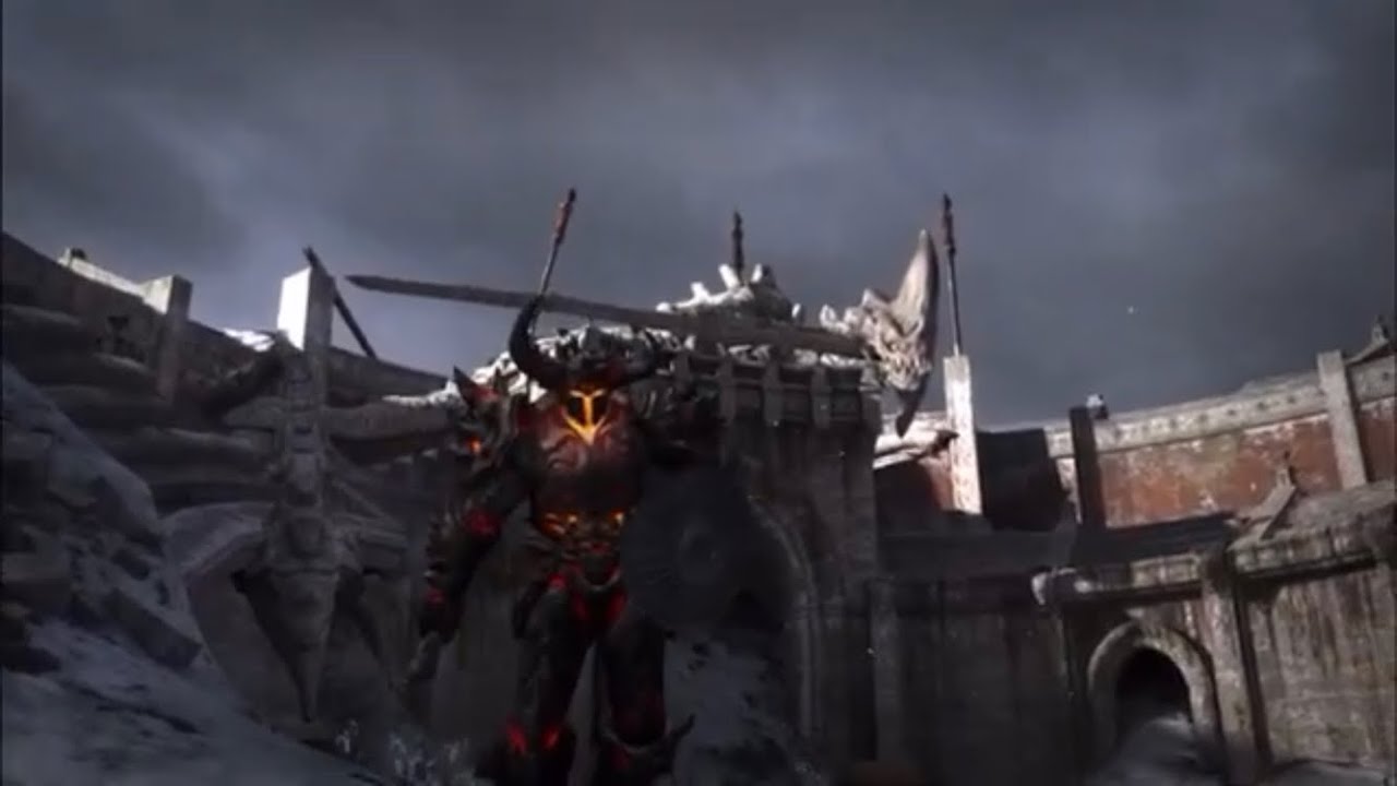 Infinity Blade 3/ Interlude: The Dragoor - Dragoor Awakens - YouTube