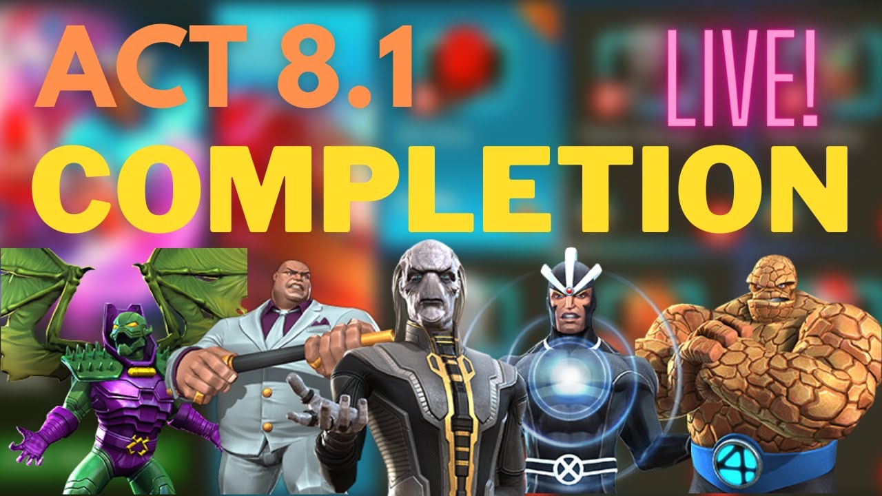 LIVE!! | INCURSIONS + Arena + Revive Farming | Marvel Contest of ...