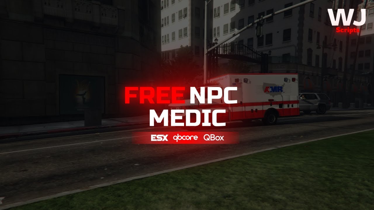 FREE NPC Medic for FiveM (ESX / QBCore / QBox) - YouTube