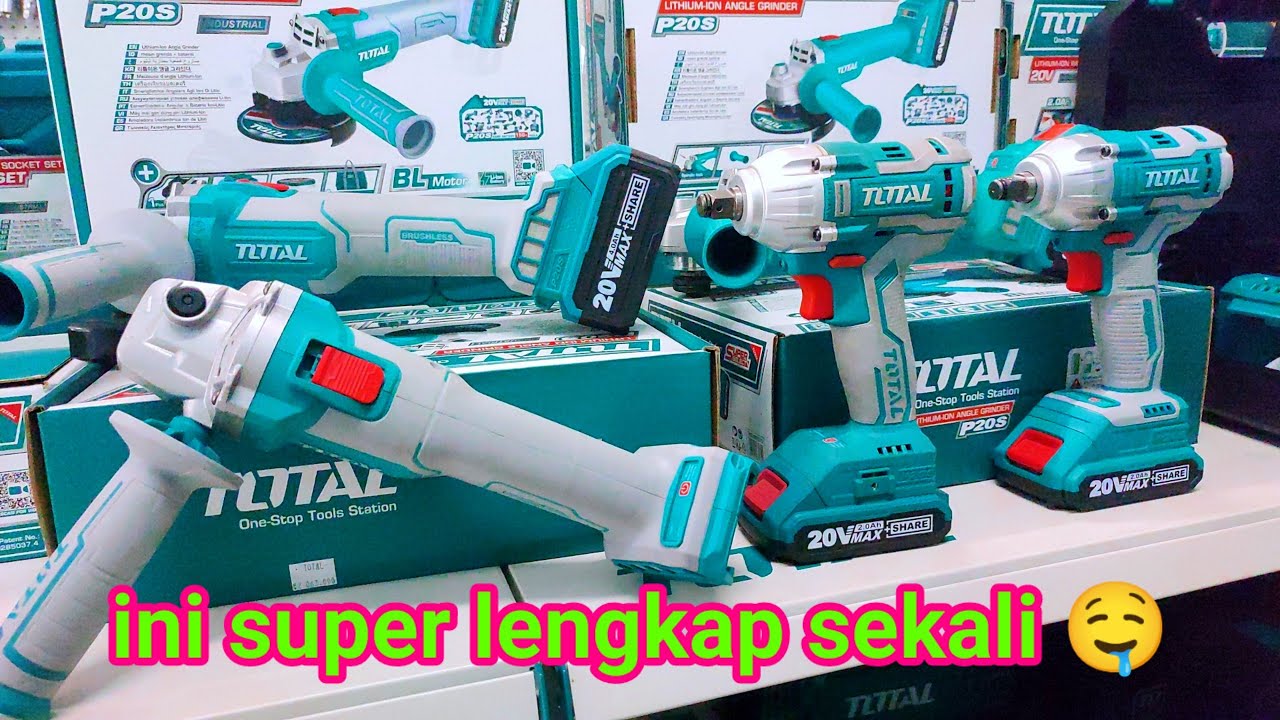 TOTAL , segala jenis alat tukang - YouTube