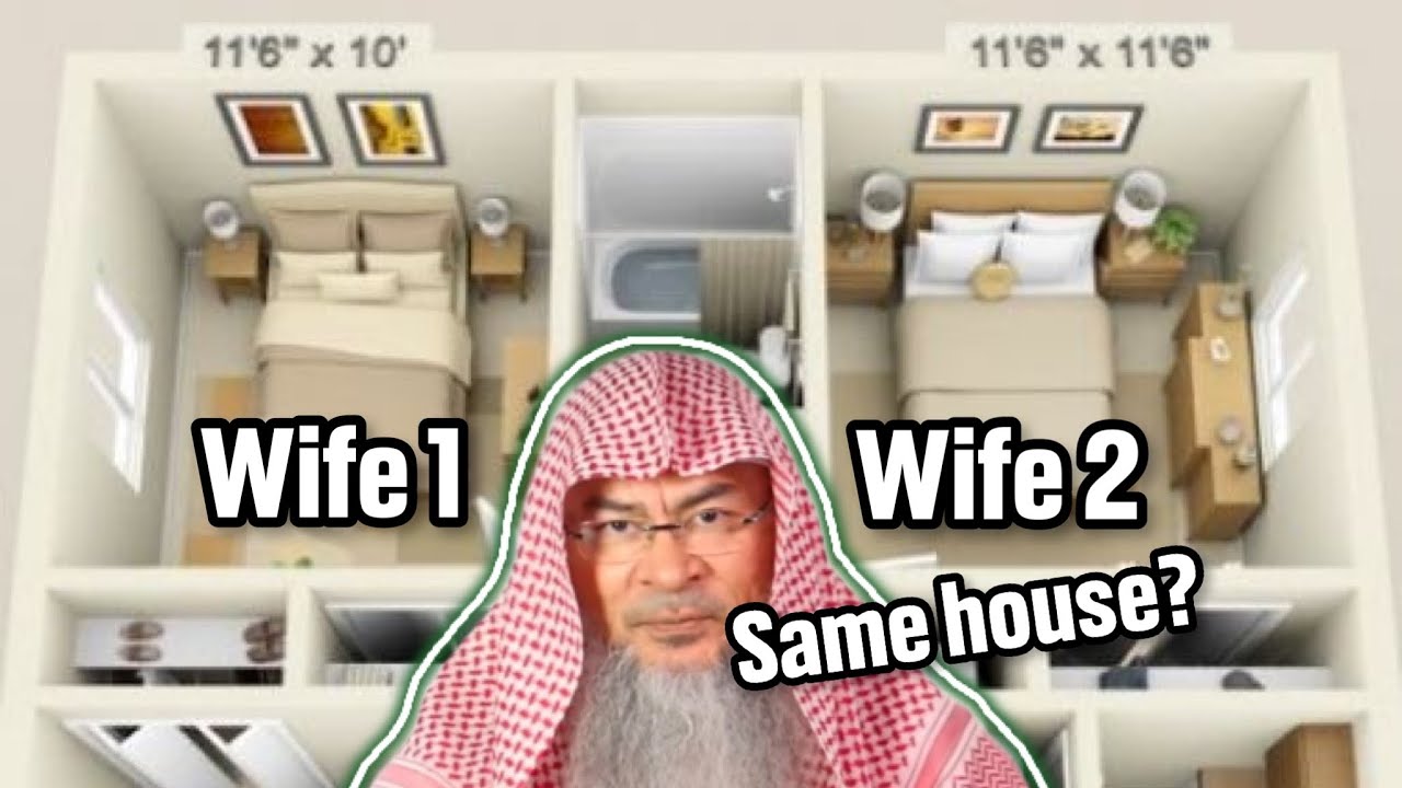 Is it permissible to have 2 wives living in the same house but each ...
