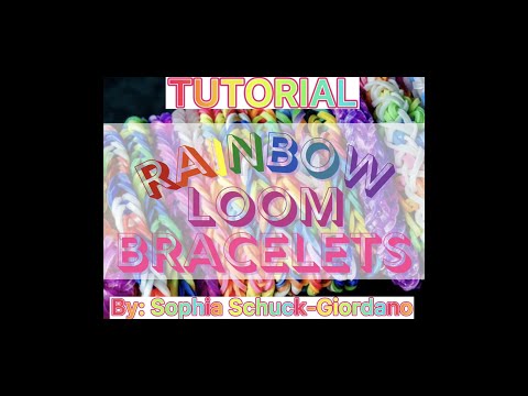 RAINBOW LOOM TUTORIAL - BEGINNER LEVEL - YouTube
