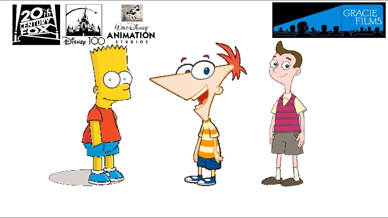 TCF/Disney 100/WDAS/Gracie Films For The Simpsons & Phineas & Milo ...