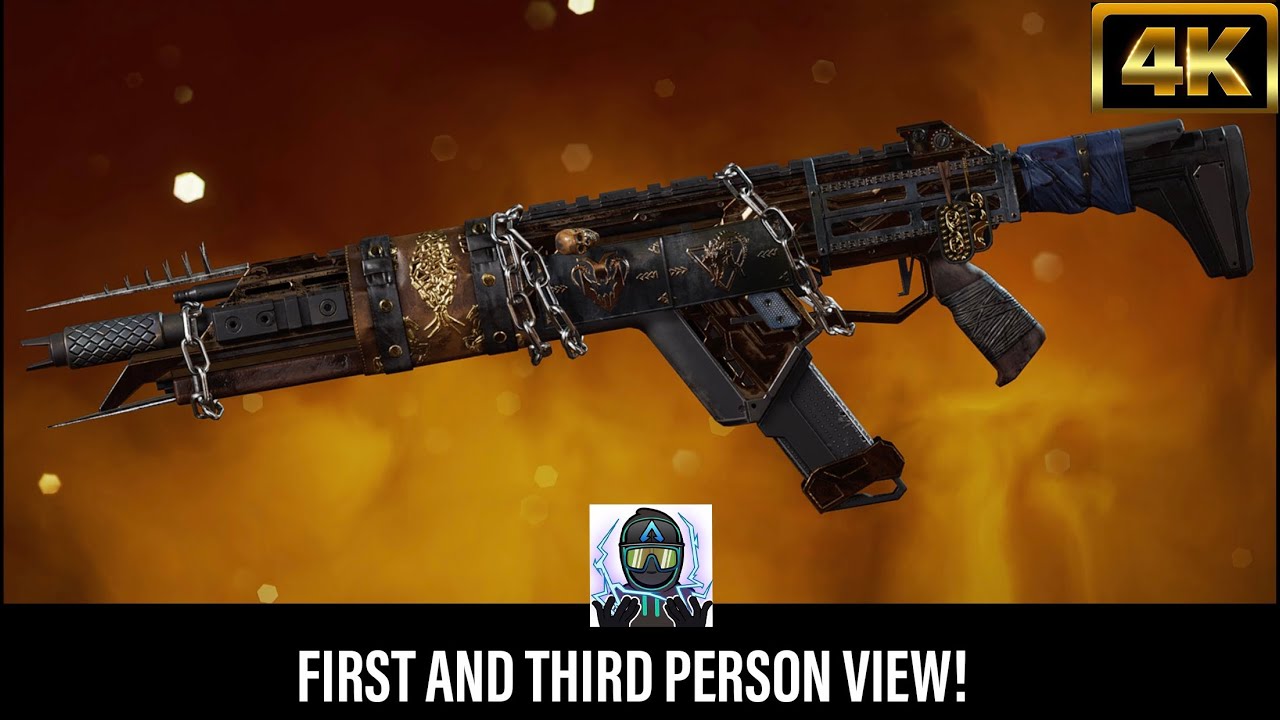 Apex Legends Legendary R-301 The Last Spartan Skin Showcase In First ...