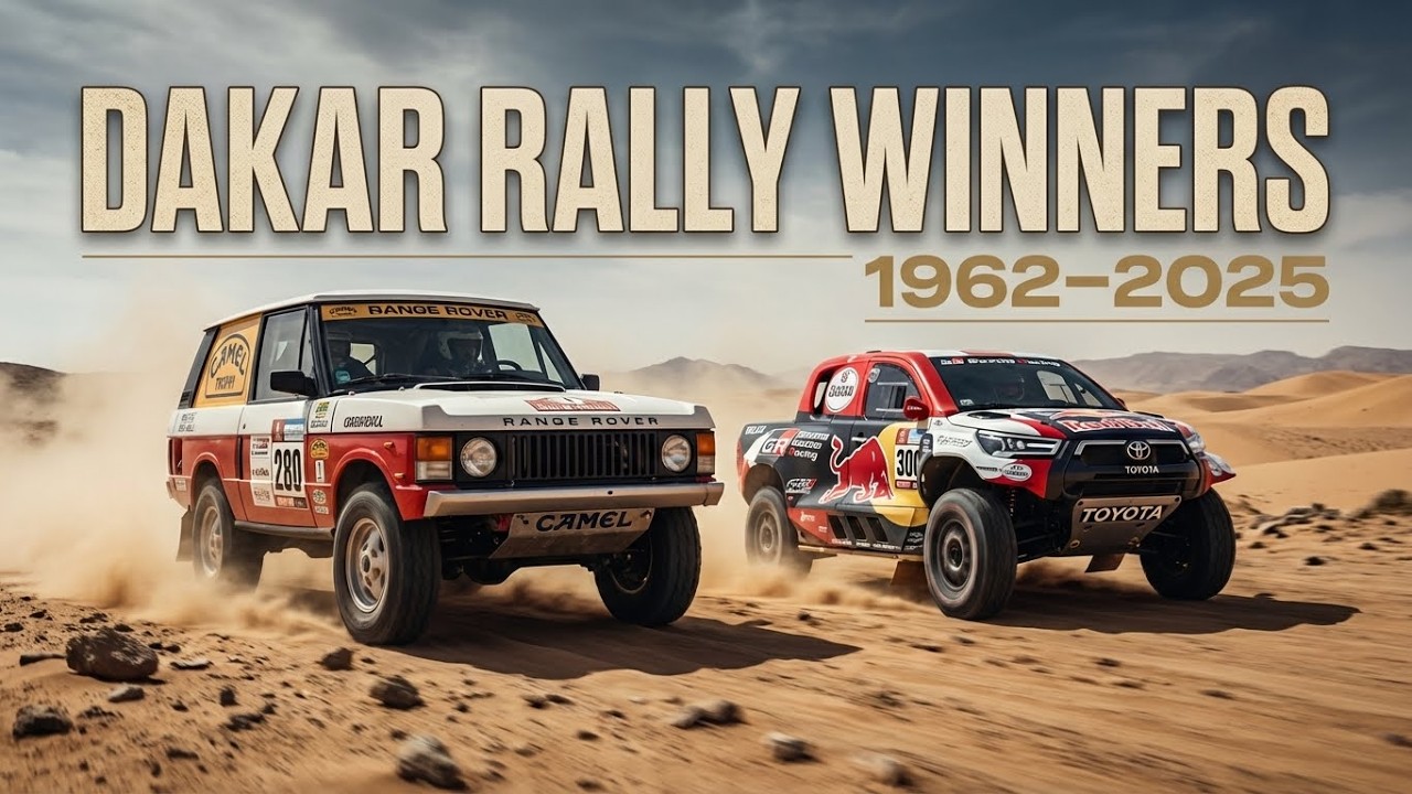 Dakar Rally Winners (Cars) 1979–2025 — Complete Evolution from Paris ...