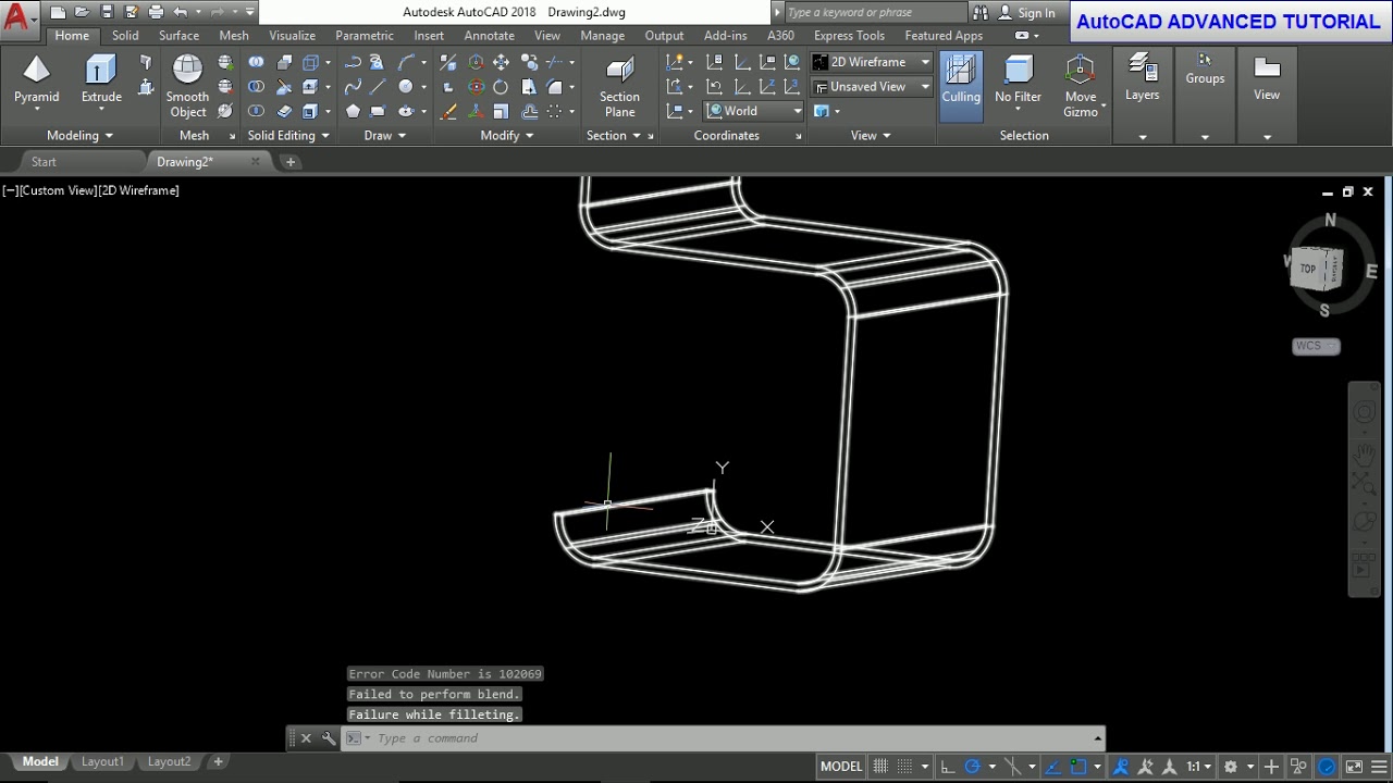 #AutoCAD TUTORIAL 2018 CHAIR 1 - YouTube