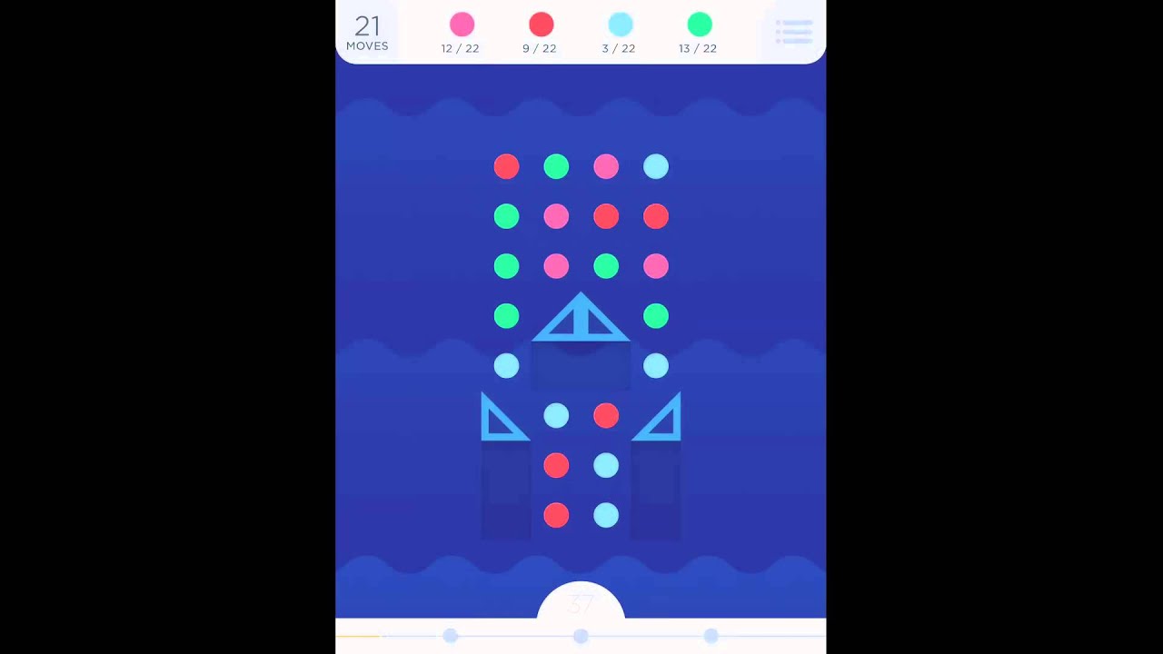 TwoDots: Level 23 (No Power-ups) Walkthrough (Two Dots) - YouTube